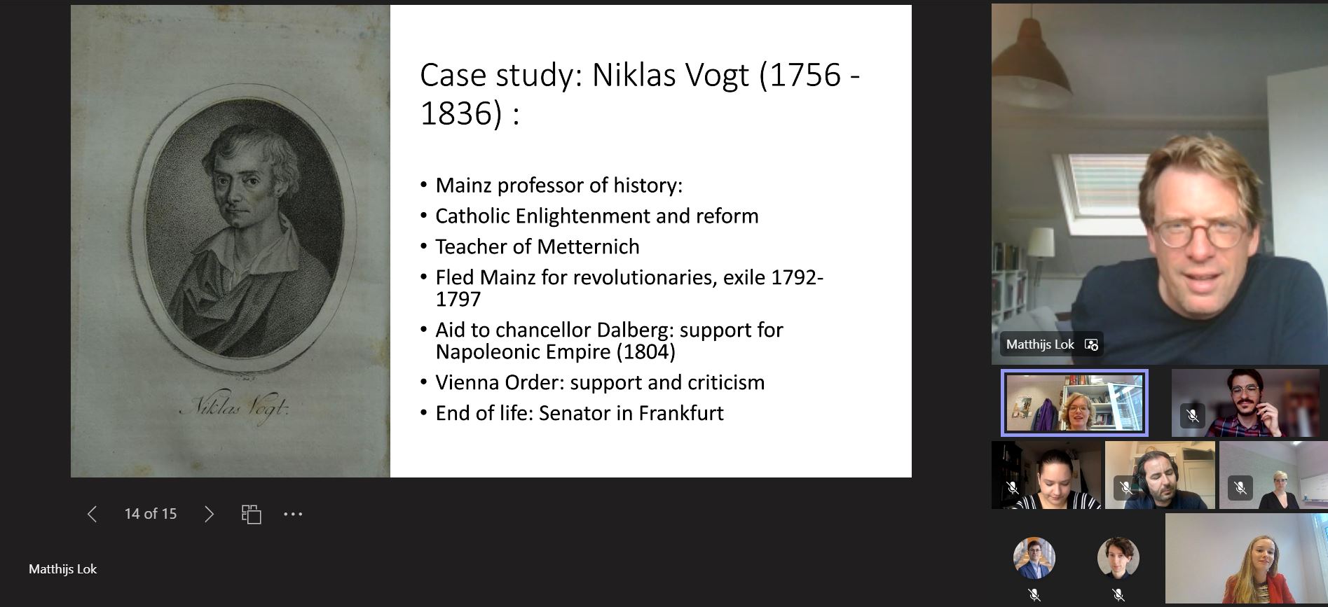 Online Event – Dr. Matthijs Lok seminar at SHN – The Security History ...