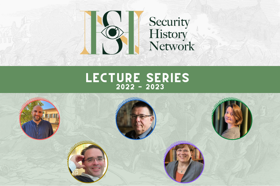 SHN Lecture Series 2022 – 2023 – The Security History Network